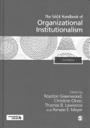 The SAGE Handbook of Organizational Institutionalism SECOND EDITION New ...